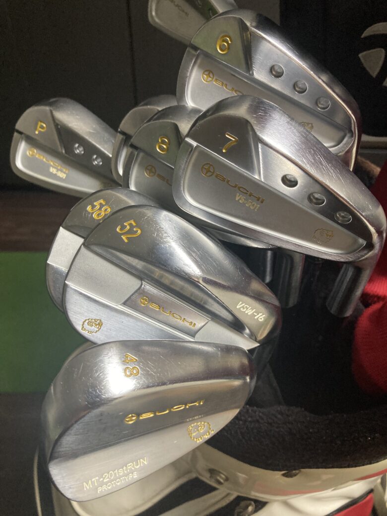 BUCHIのアイアンを入手しました。 - JYGOLF